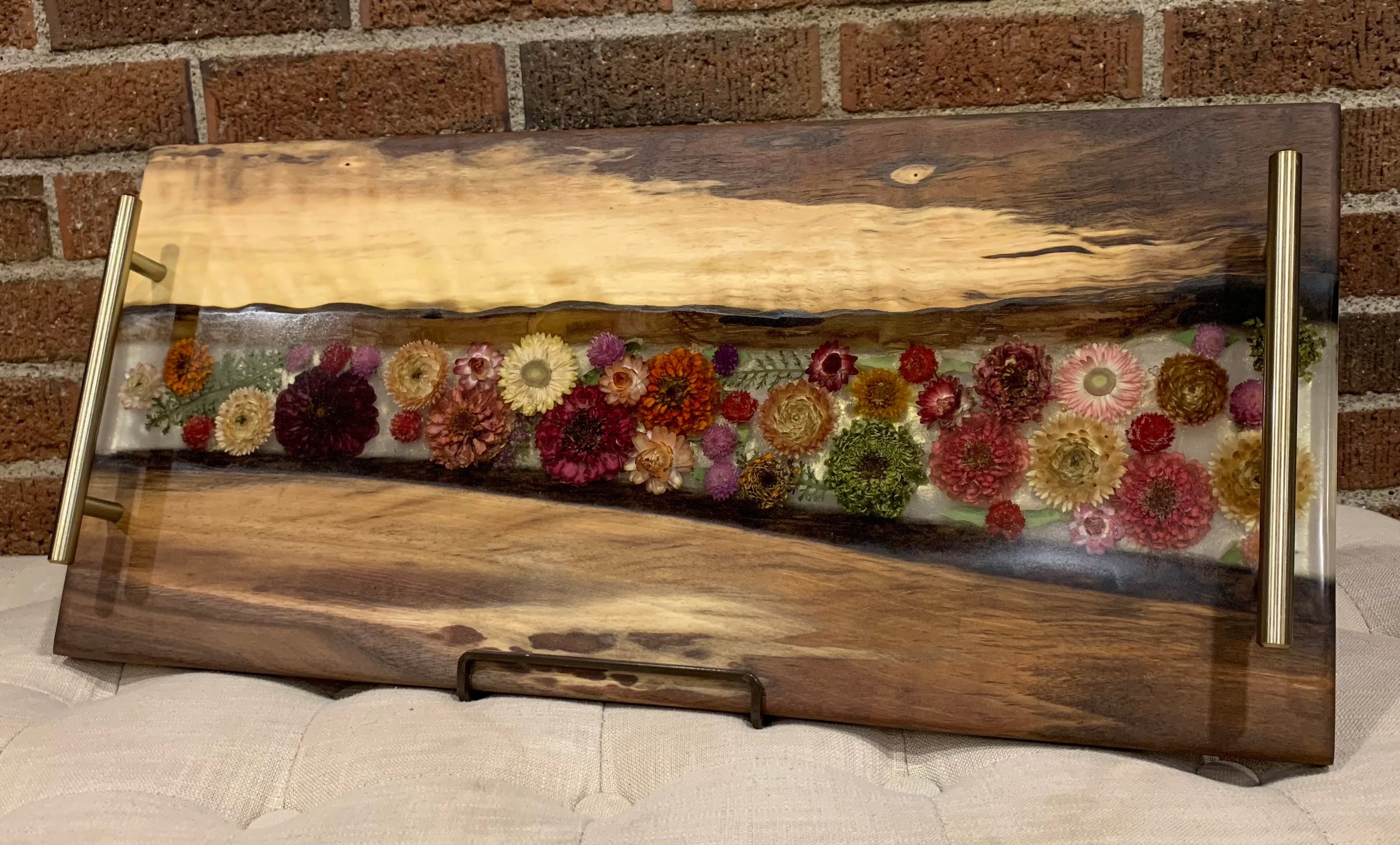 Wood + Resin Serving Trays – FourTwelve Woodworks
